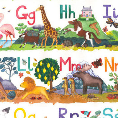 Animal ABC Poster by Claire Winteringham – ReallyGiantPosters.com